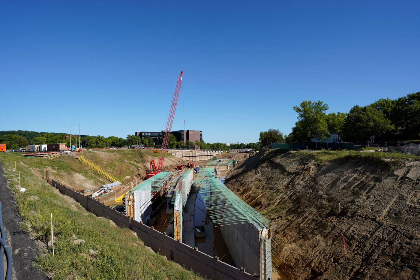 Southwest Light Rail Temporary Support of Excavation Design